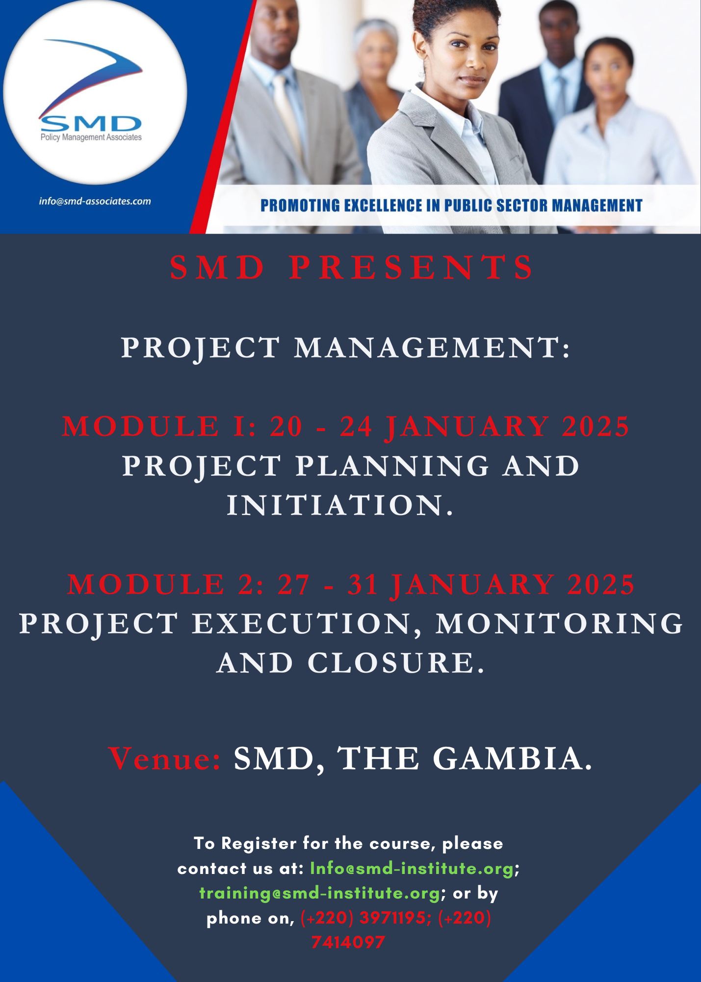 SMD Policy Management Group| International Consultants